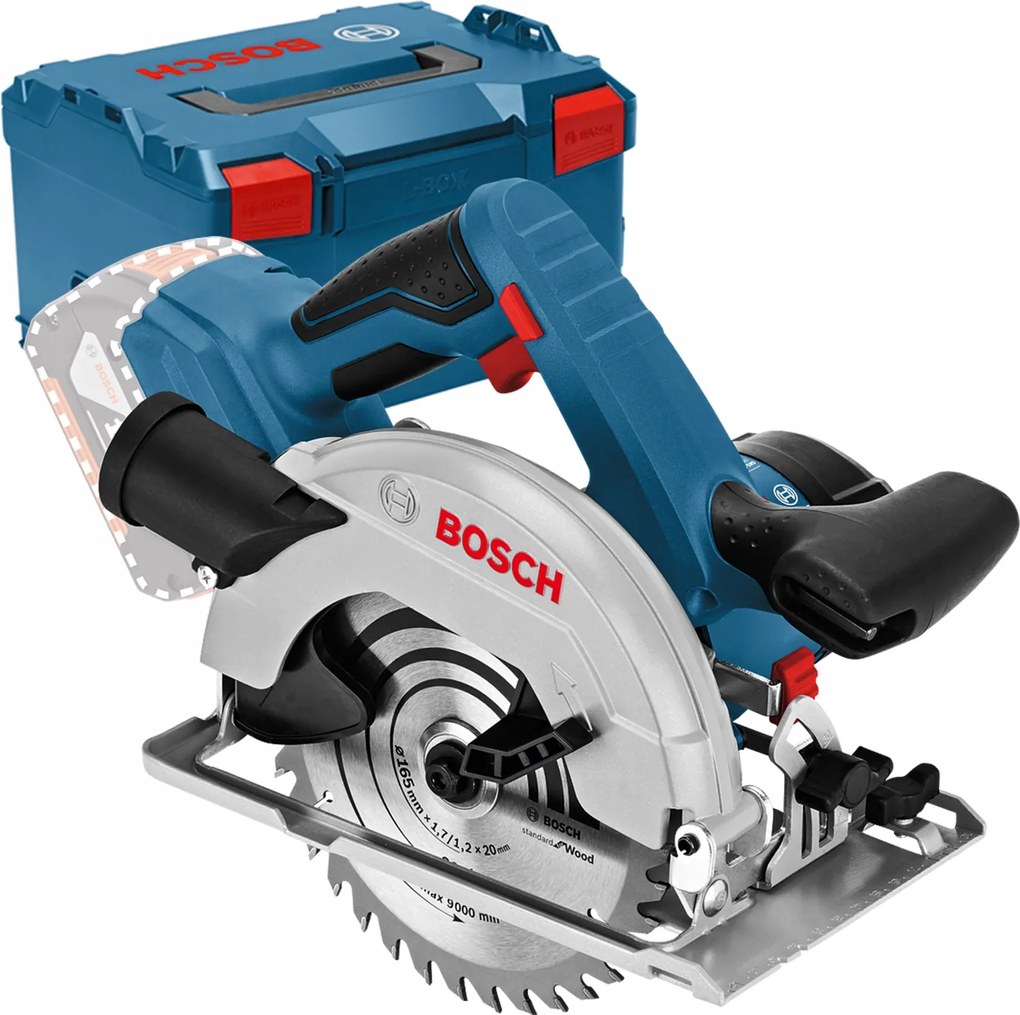 Kotoučová pila 18V 165/20mm Fsn Bosch Gks 18 V-57 G L-boxx 238