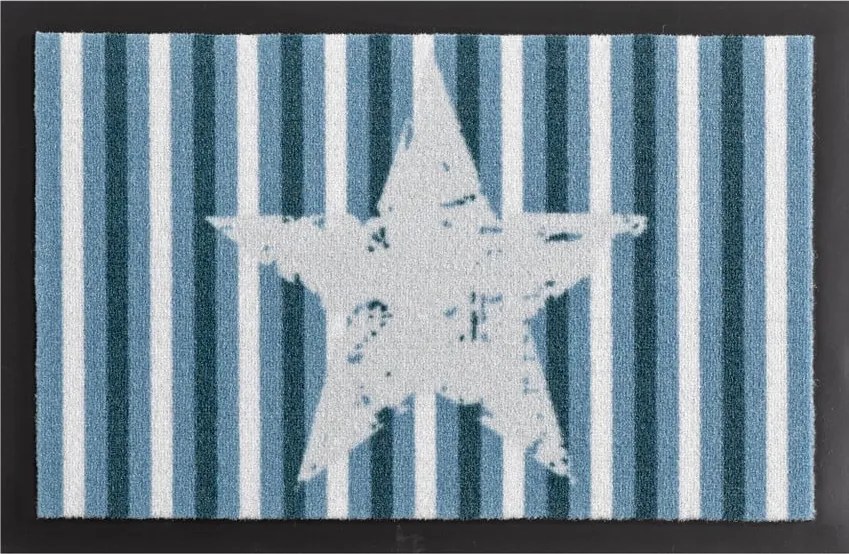 Rohožka Hanse Home Star Stripes Blue, 40 x 60 cm
