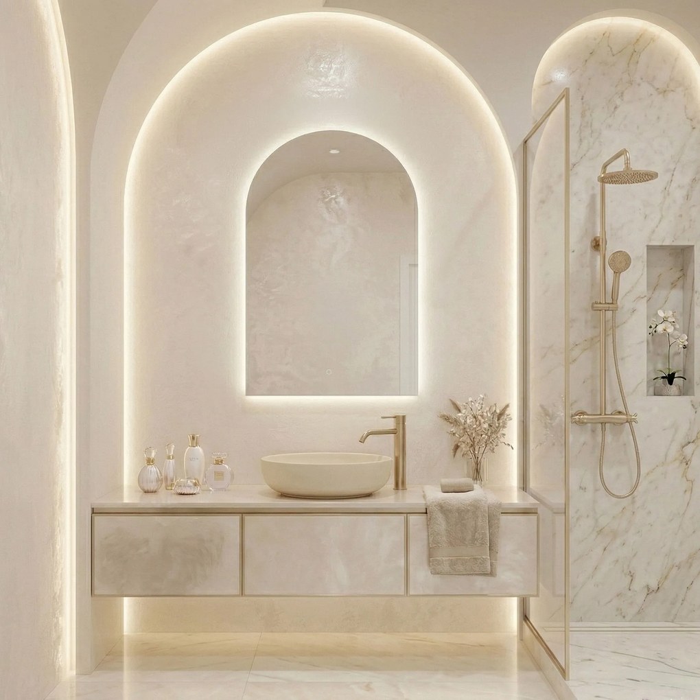Rea Rea, Zrcadlo LED 90x60cm TOP-1, HOM-01520