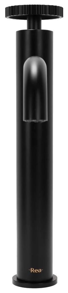 Rea Vertigo Up - Vysoká umyvadlová baterie, černá, REA-B3921