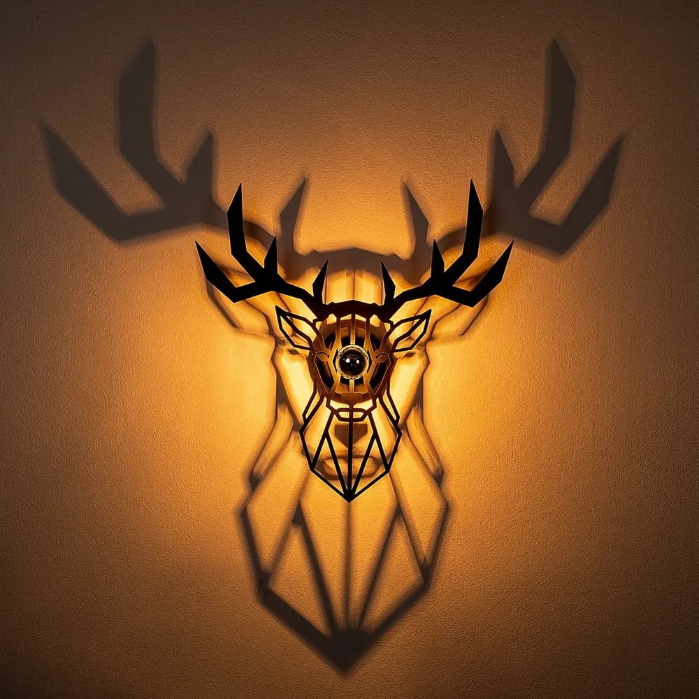Černé nástěnné svítidlo – Opviq lights