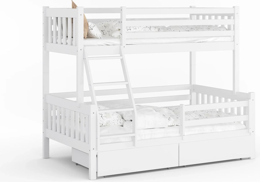 Rkids | Patrová postel Torro 90/120x160 Bílá