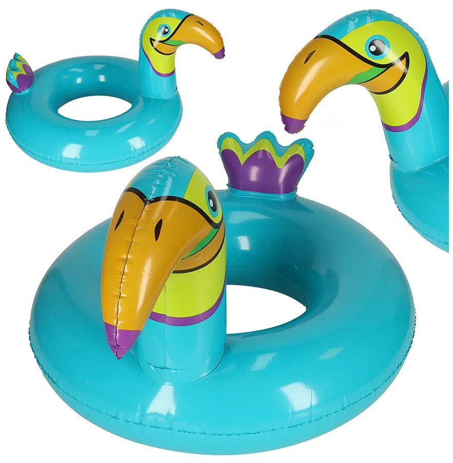 Creative Corner Nafukovací dětský plovací kruh Toucan 70cm