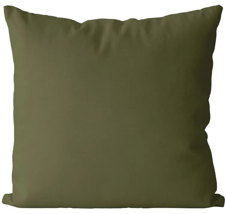 Polštář Khaki (Velikost: 55 x 55 cm)