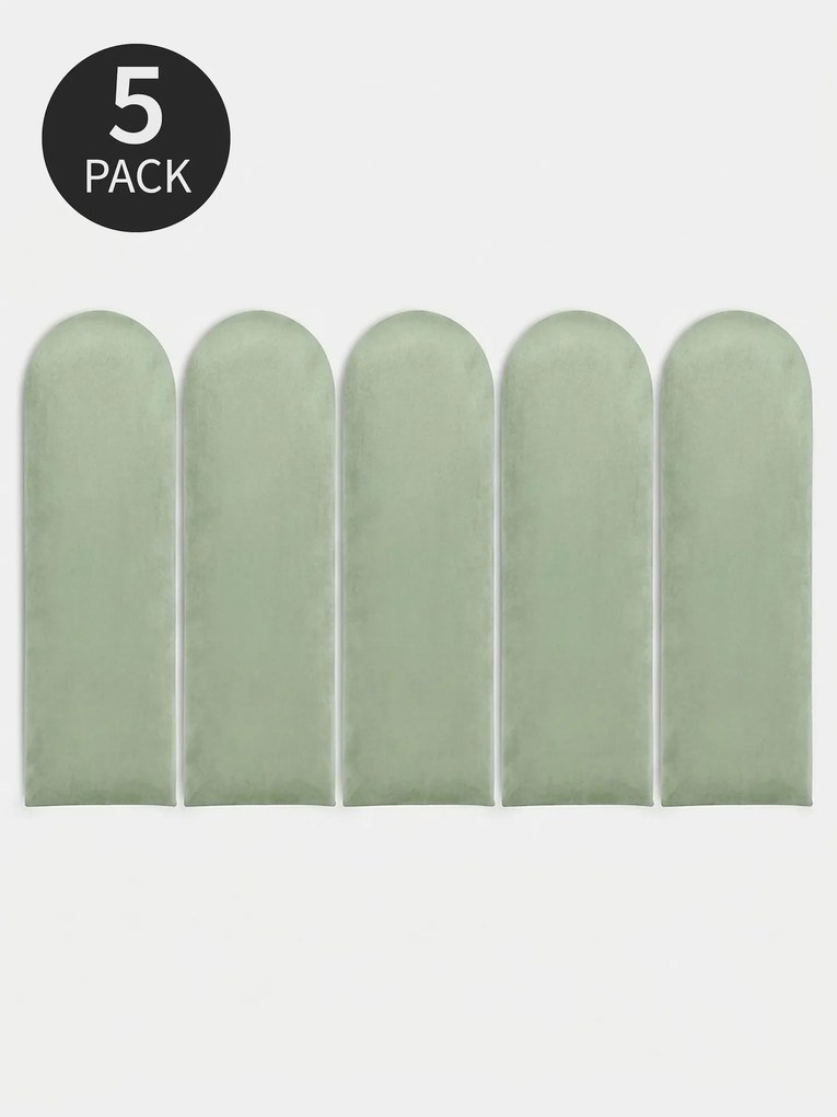 Sinsay - Čalouněné stěnové panely 5 pack - zelená