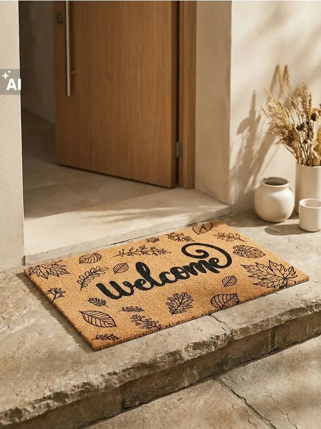 Sinsay - Rohožka s nápisem Welcome - vícebarevná