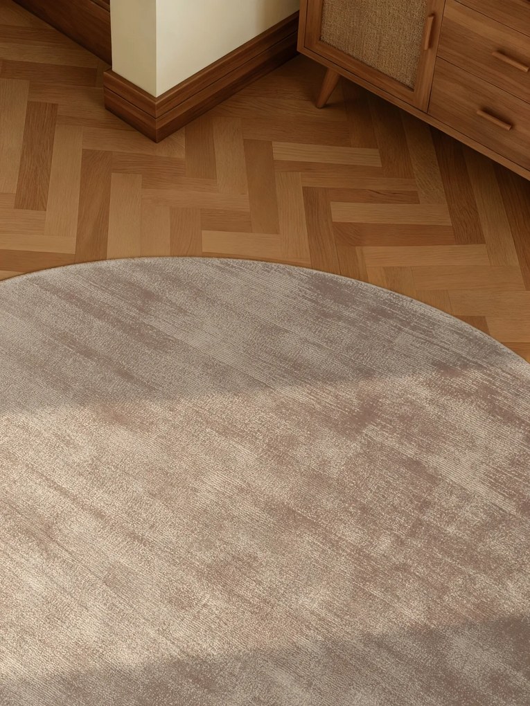 Vikosa, Kusový koberec Vikosa Jane 106295 Beige kruh, 150x150 (průměr) kruh, béžová, dětský pokoj