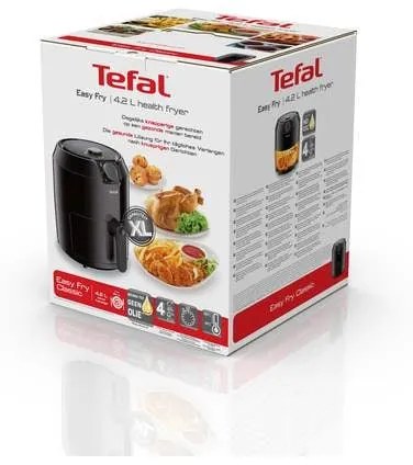 Horkovzdušná fritéza Tefal Easy Fry Classique EY201815 Černá