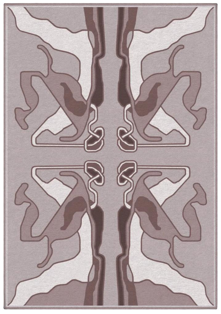 GDmats koberce Designový kusový koberec Patrick od Jindřicha Lípy - 120x170 cm