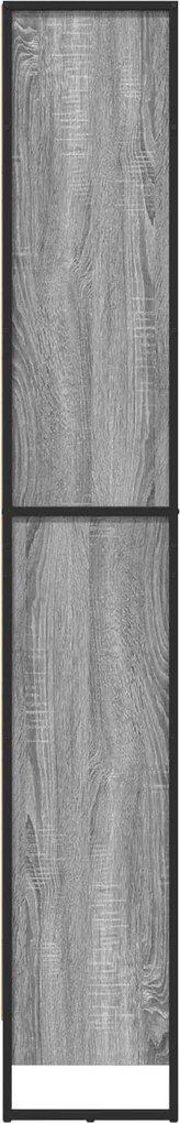 Knihovna 60 x 30 x 189,5 cm Kompozitní dřevo Šedá Sonoma 3403001