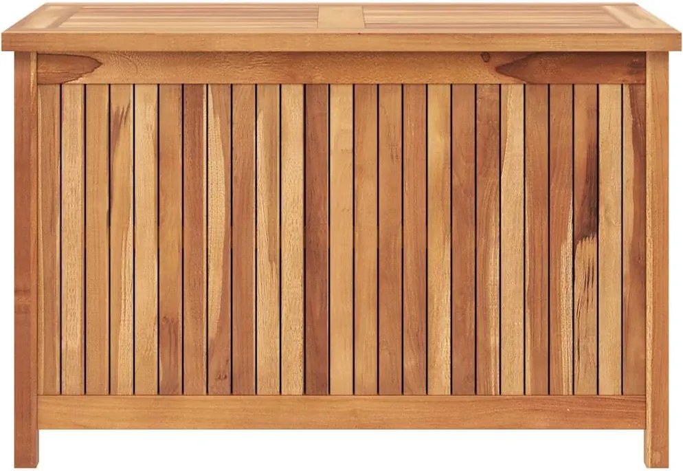 Zahradní úložný box 90 x 50 x 58 cm masivní teakové dřevo 315380