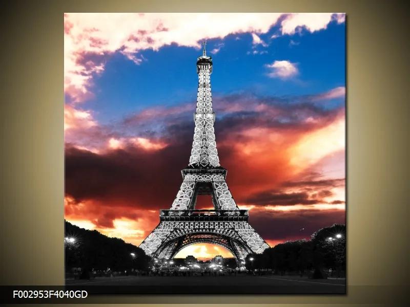 Obraz černobílé Eiffelovy věže  (), 40 dalších rozměrů