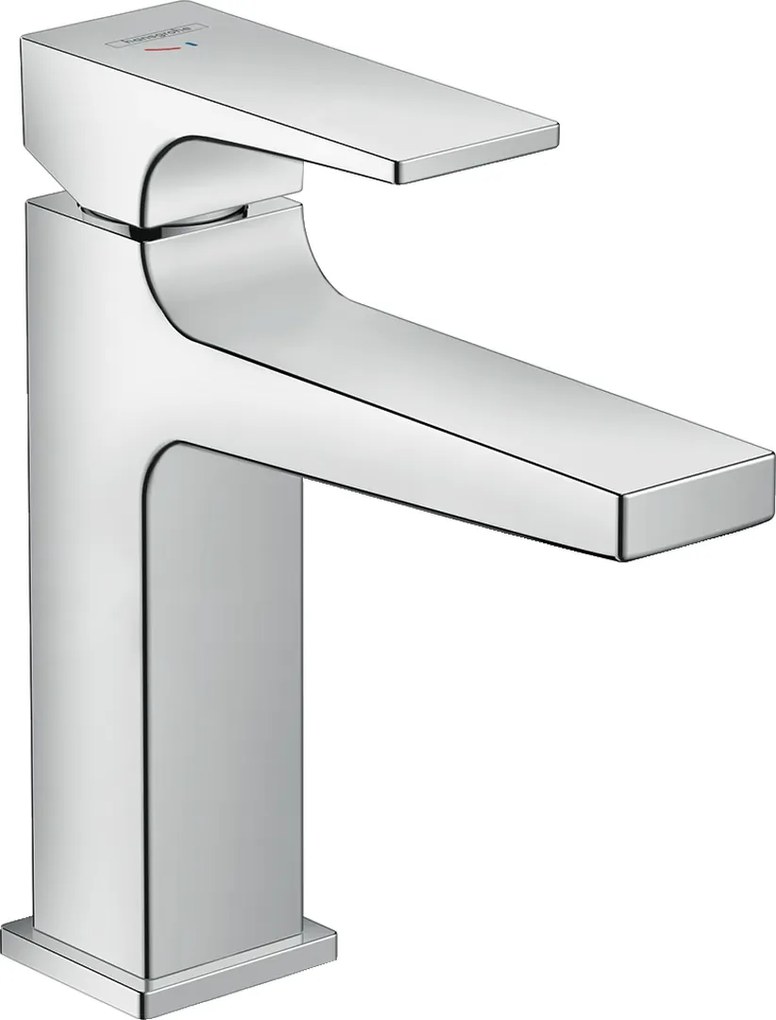 Hansgrohe Metropol, páková umyvadlová baterie 110 CoolStart s odtokovou soupravou Push-Open, chromová, 32508000