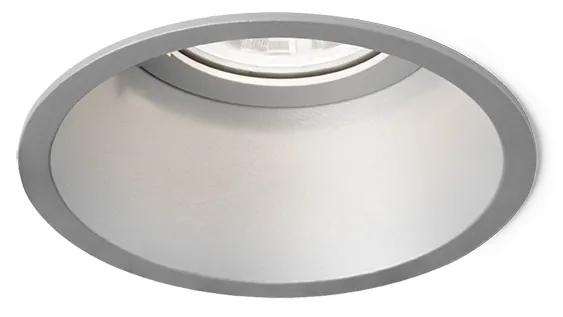 Minimalistická vestavná bodovka Deeper GU10 Barva: Stříbrná