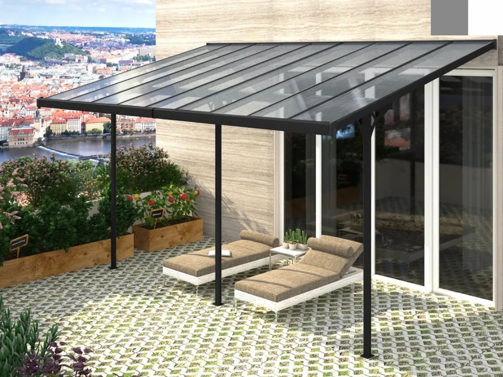 ROJAPLAST Pergola - BRUCE J, více variant na výběr Barva: šedá