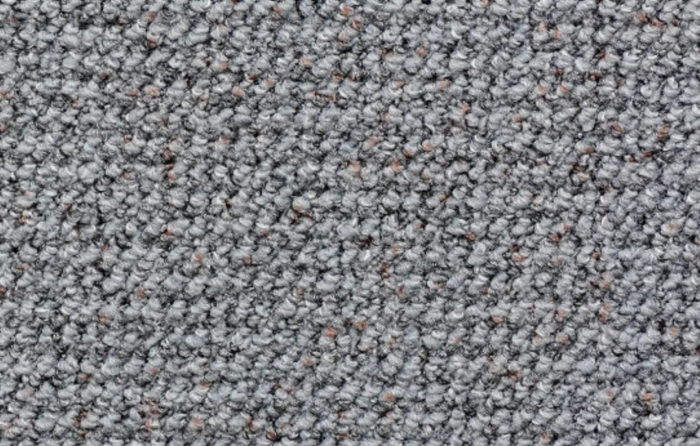 BALTA Metrážový koberec RE-TWEED 90 světle šedý BARVA: Šedá, ŠÍŘKA: 4 m, DRUH: smyčka