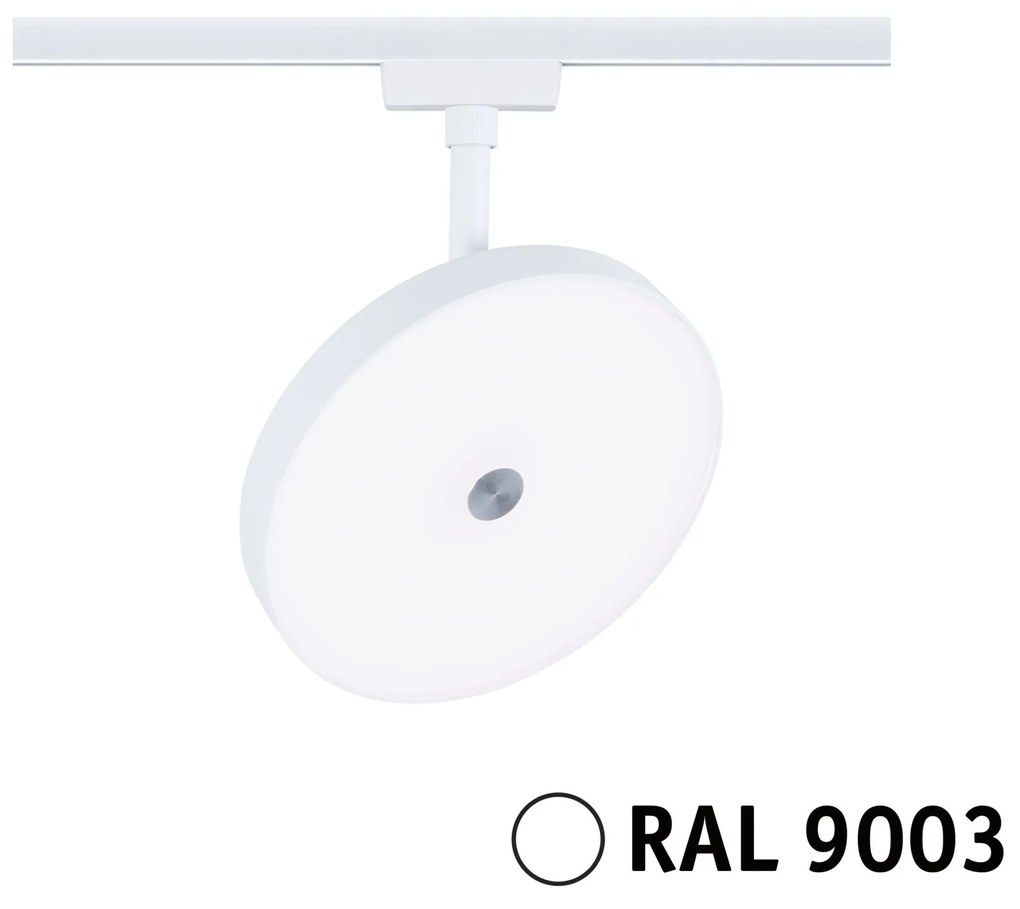 Paulmann 94896 Hildor, spot pro Urail system, 1x15W LED 4000K, tříkrokové stmívání, signální bílá