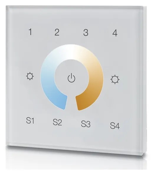 Led2 Nástěnné dálkové ovládání ZIGBEE 3.0 WALL DIMMER & TW 4ch