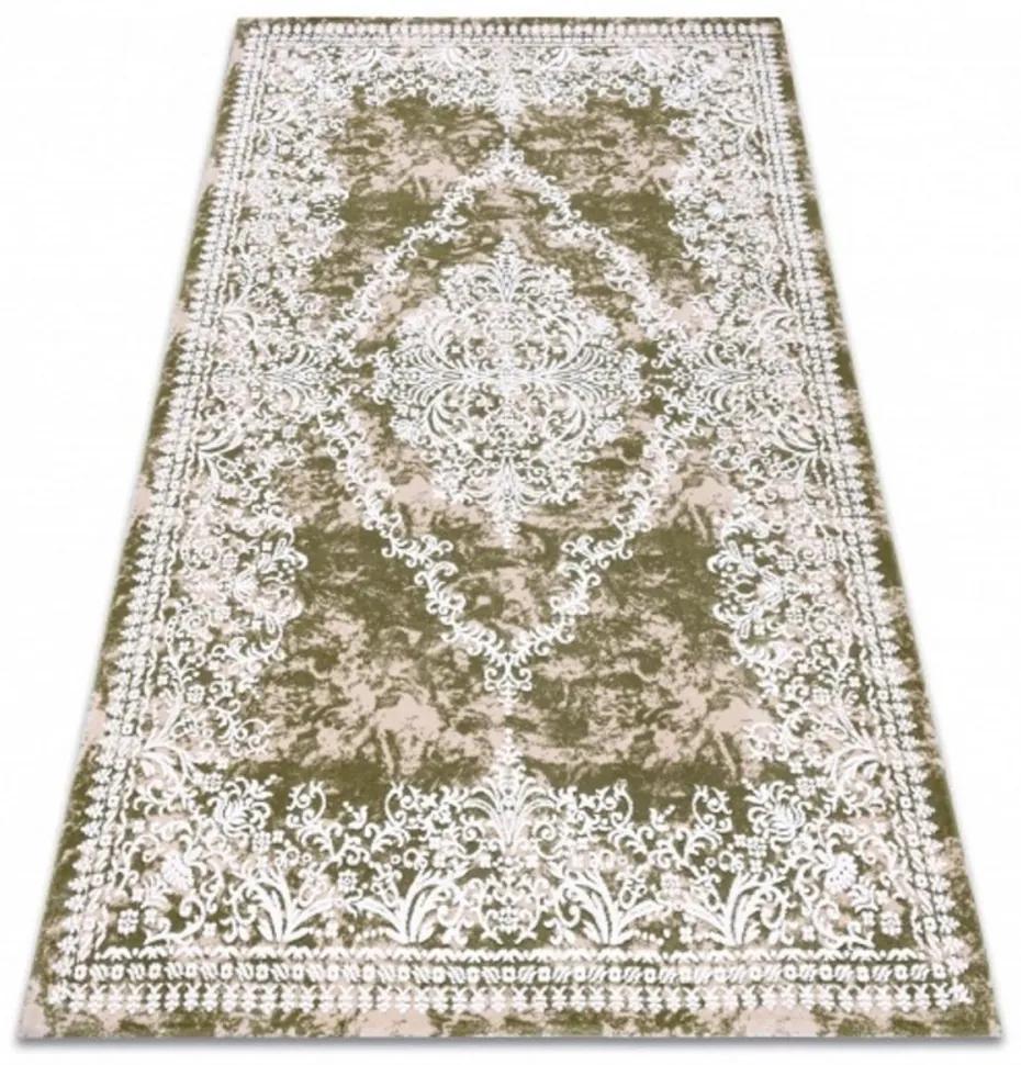 Luxusní kusový koberec akryl Doran zelený 160x230cm