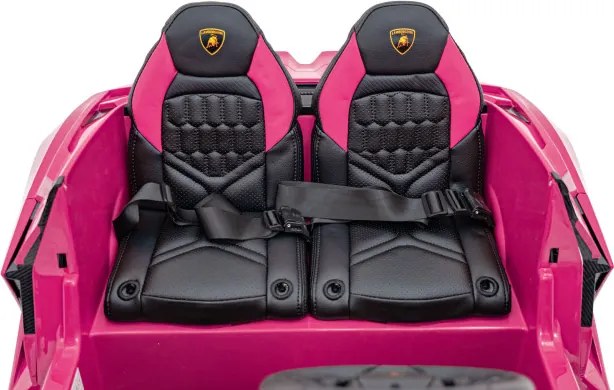 Elektrické autíčko Lamborghini Revuelto XL STRONG růžové