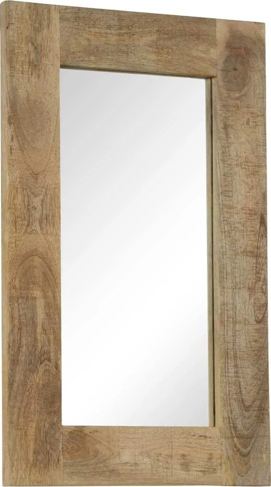 vidaXL Zrcadlo z masivního mangovníkového dřeva 50 x 80 cm [246302]