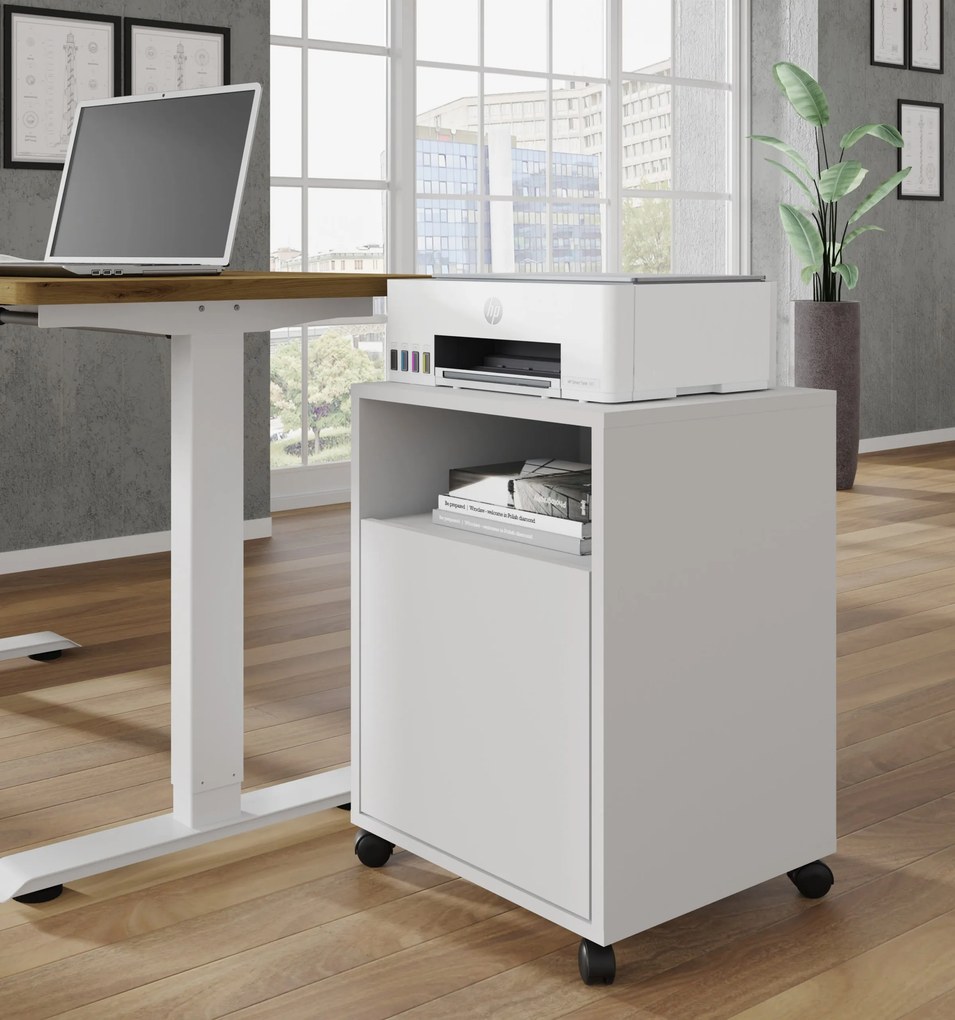 BIM Skříňka pod psací stůl BIMotion 60 cm bílá