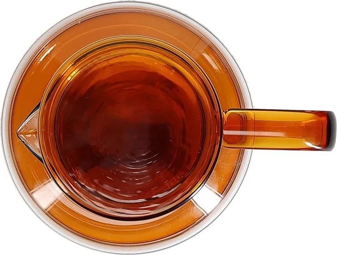 Jantarová skleněná konvice na čaj 950 ml Liv – ONA