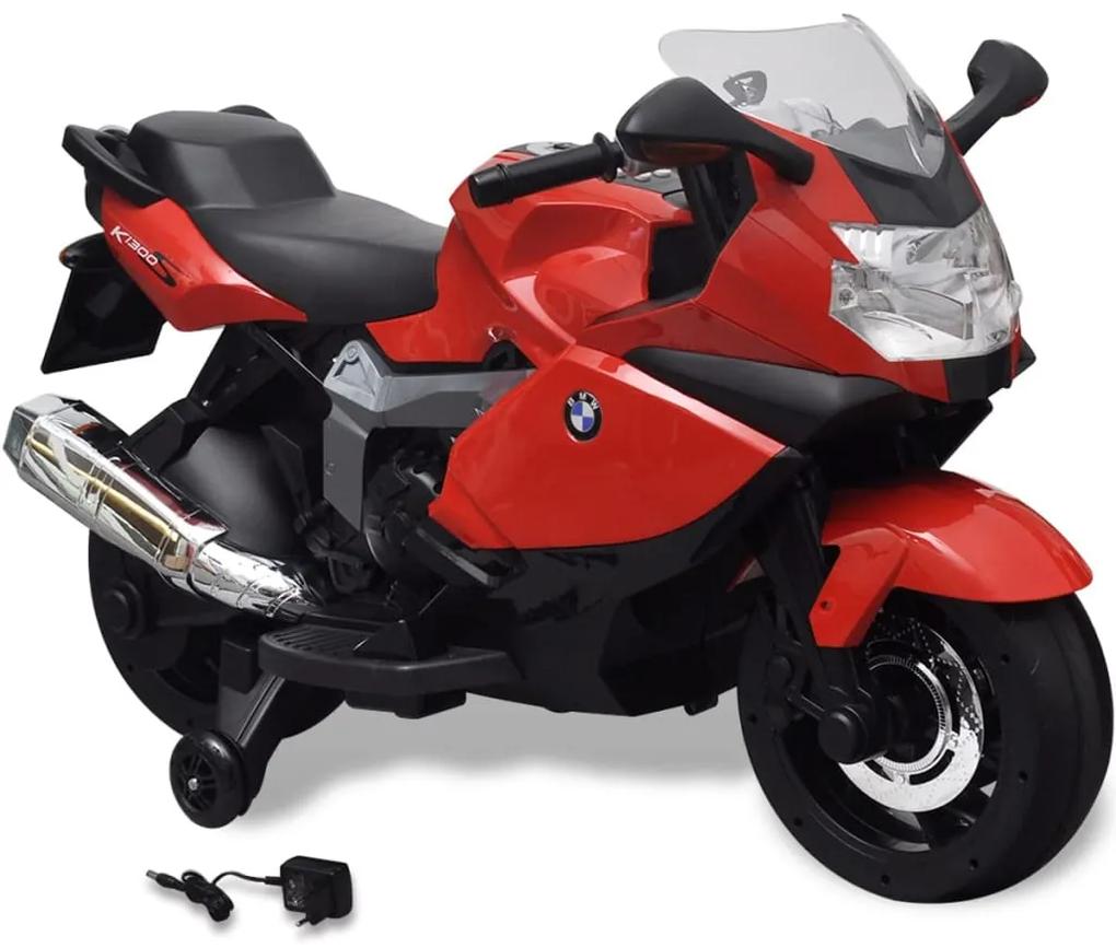 10084 vidaXL BMW 283 Elektrická motorka pro děti červená 6 V
