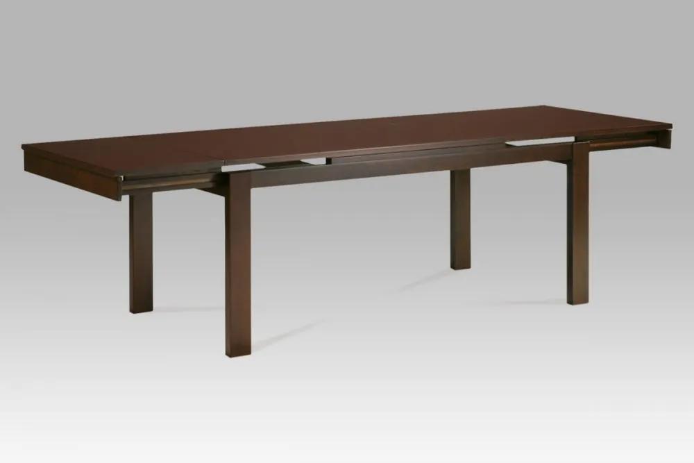 Jídelní stůl 180+45+45x90 cm, barva ořech BT-4203 WAL Autronic