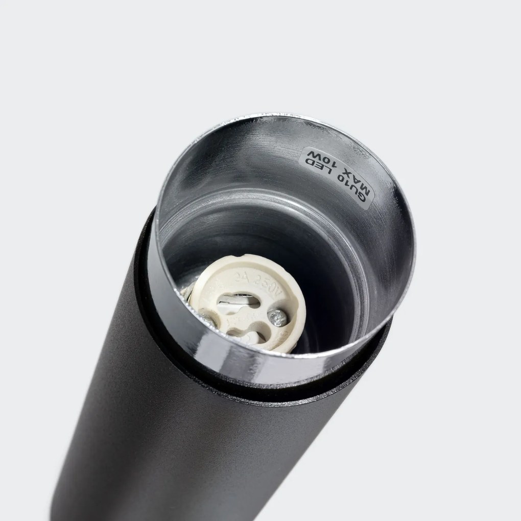 Sollux Lighting Stropní svítidlo NERO 22,5 černé/chromové