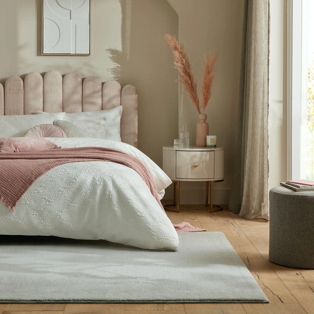 Flair Rugs, Kusový koberec Softie Stone, 80x150, šedá, ložnice