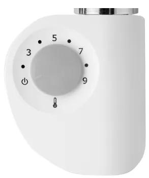 Isan Collom Uni ELEKTRO 1800 x 450 mm koupelnový radiátor bílý