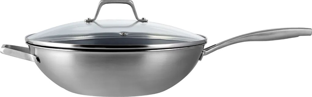 Wok se skleněnou poklicí Ø 30 cm V: 8,5 cm – Sirius Terra Multi-layer Lunasol - 601213