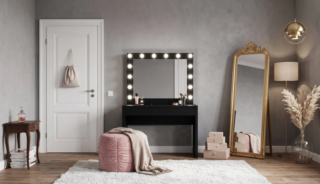 Ral Toaletní stolek s osvětlením GLAMOUR 1 Barva/ dekor: Kašmír
