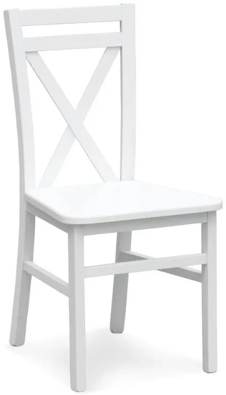 Dřevěná židle  DARIUSZ 2 Halmar bílá