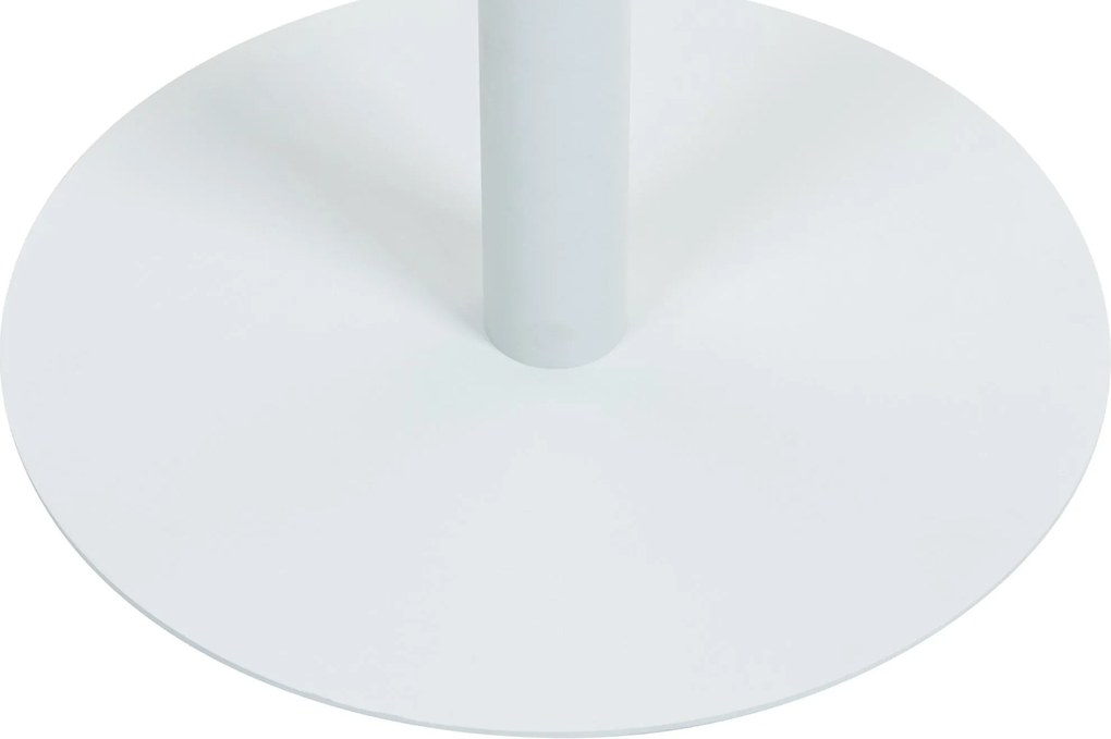 Barový stůl Hereford 75 cm - bílá/bílá