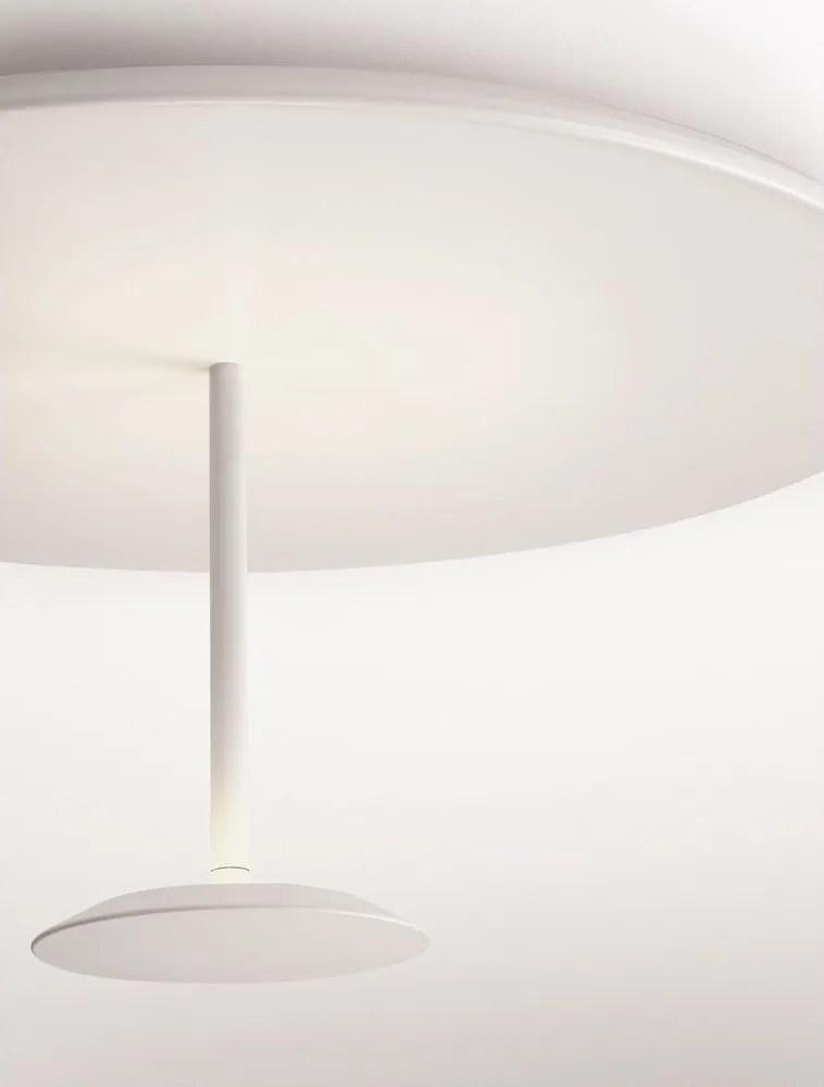 Matně bílé ocelové LED stmívatelné stropní svítidlo Nima – Nova Luce