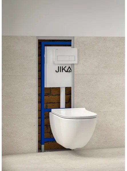JIKA H8936620000001 - Splachovací tlačítko DUAL PRO bílá