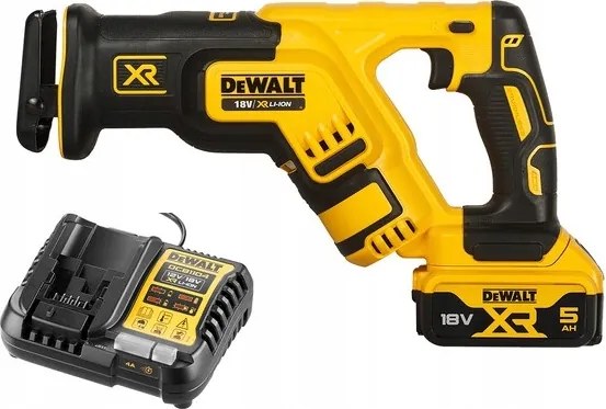DCS367P1 Dewalt Sada Šavlová Pila S Akumulátorem 1X 5 Ah A Nabíječkou