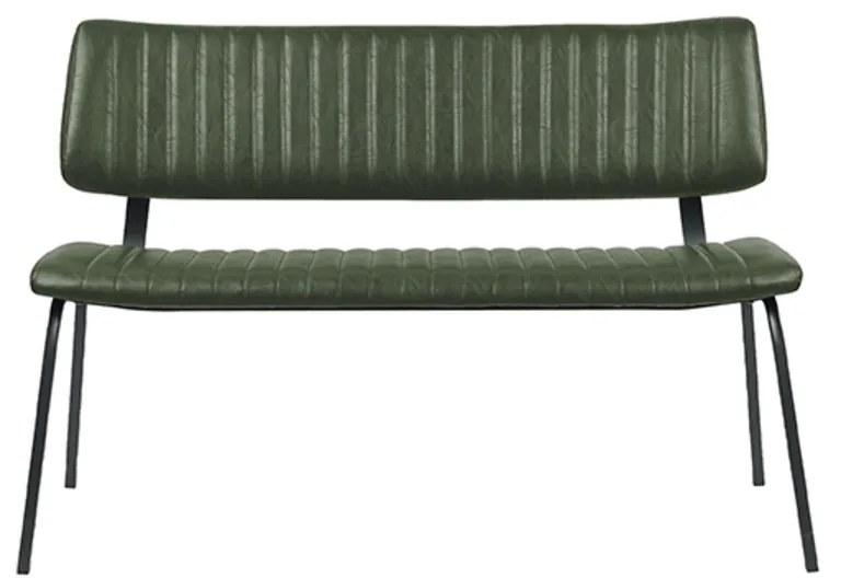 LABEL51 Jídelní lavice GUSTO zelená 120 cm