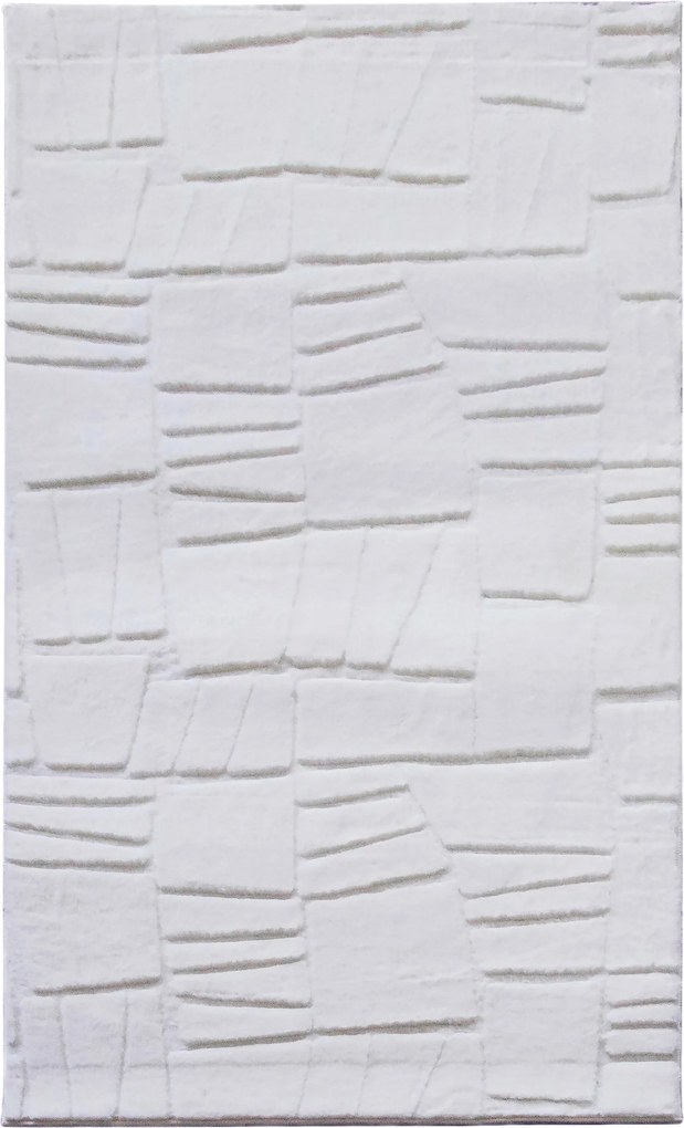 XXXLutz TKANÝ KOBEREC, 140/200 cm bílá - Tkané koberce - 003580051561