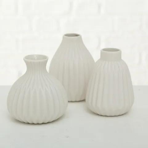 Váza Boltze Esko keramika 3 druhy (cena za ks) 11x7 cm