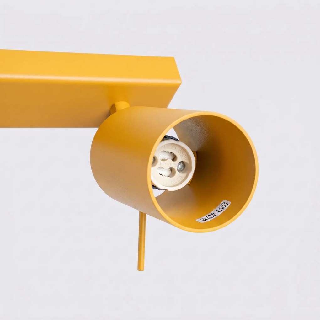 Sollux Lighting Stropní svítidlo RING 3L žluté