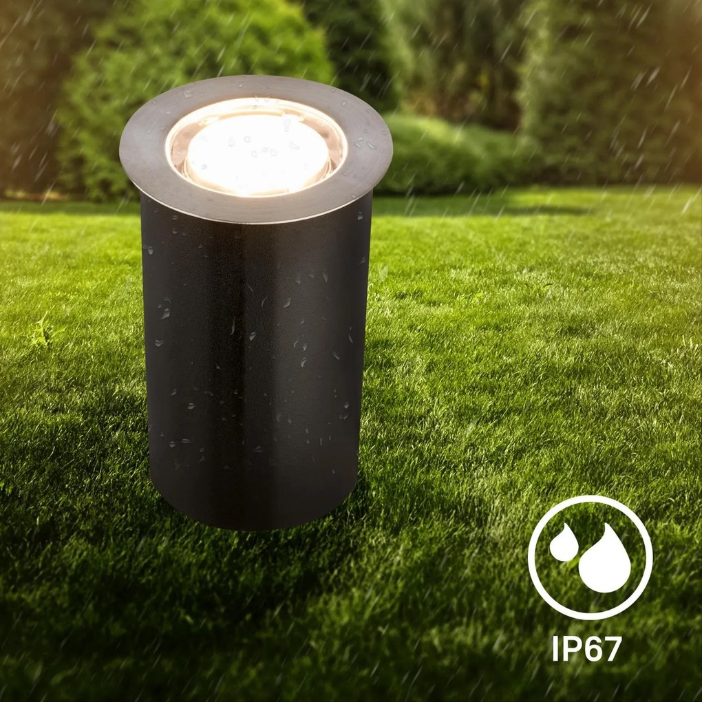 BRI 3917032 CONNECT TO SHINE prodlužovací sada Tilia 3ks LED zapuštěných svítidel do země, IP67 - BRILONER