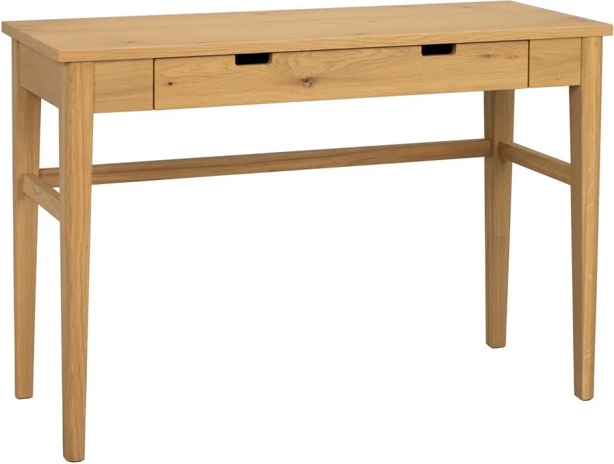 Konzolový stolek s deskou v dubovém dekoru v přírodní barvě 40x110 cm Garrison – Rowico