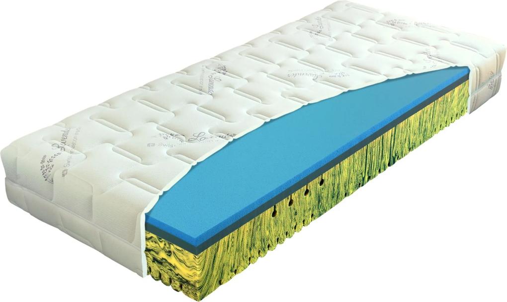 Materasso HERBAL visco - matrace předurčena pro spaní na boku 100 x 220 cm