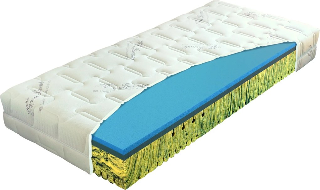 Materasso HERBAL visco - matrace předurčena pro spaní na boku 120 x 220 cm