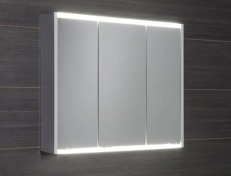 Sapho Sapho, BATU galerka 2x LED osvětlení, 100x71x15cm, bílá, 1141130