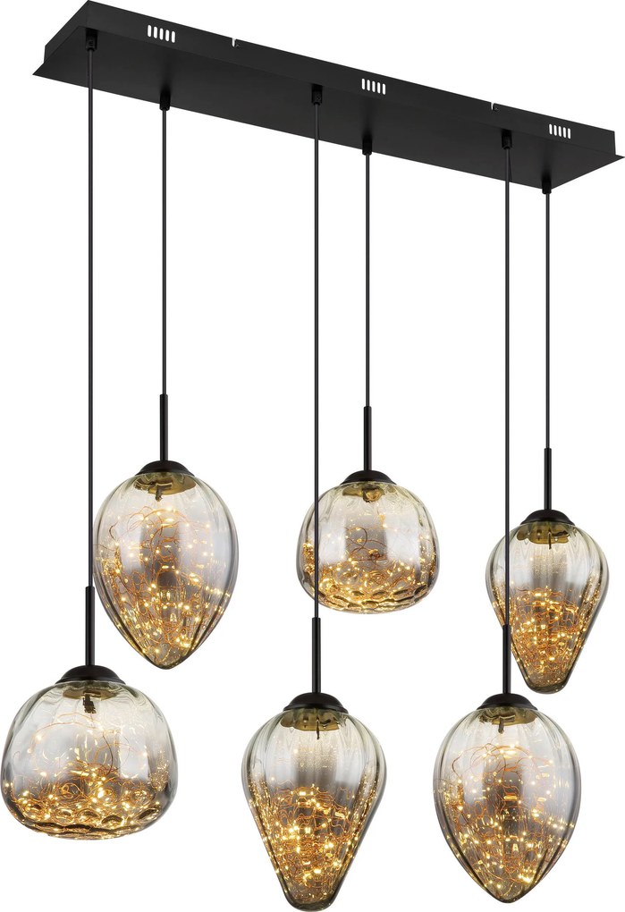 XXXLutz ZÁVĚSNÉ LED SVÍTIDLO, 97/32/120 cm Globo - Online Only svítidla - 007326109104