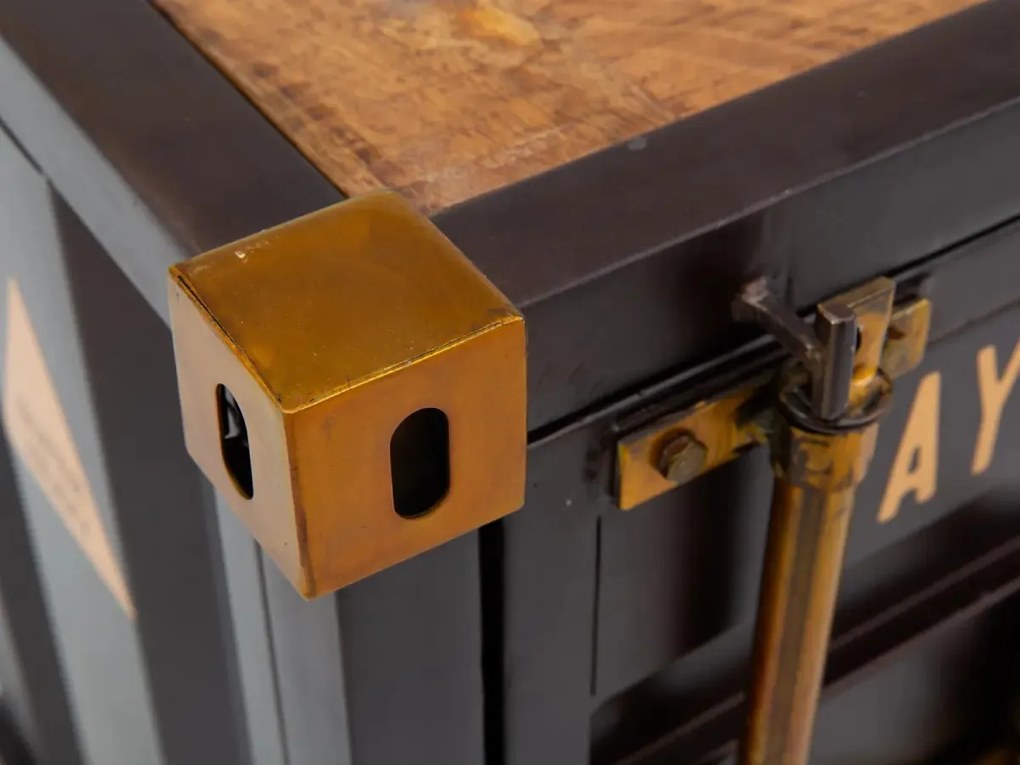 furniture-nabytek.cz - TV stolek Cargon mango kov